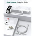Qtmnekly Bidet Toilet Seat Attachment Ultra Thin Non Electric Self