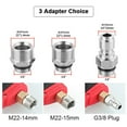 4000 PSI Pressure Washer Gun with 5 Nozzle Tips & Extension Wand – M22 ...