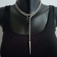 Gothic Inspired Bat Pendant Necklace Oversized O Circlet Neck Chain ...