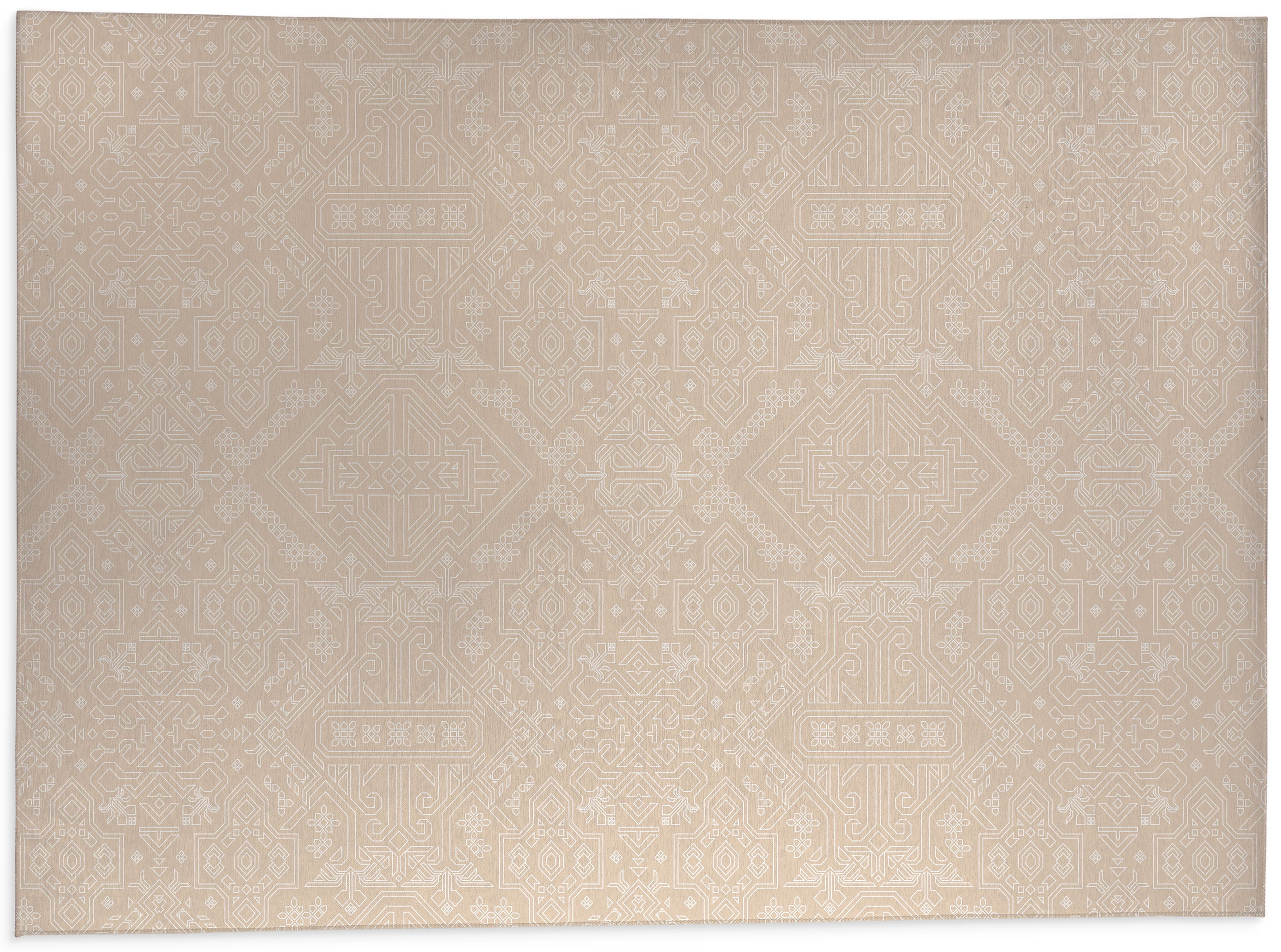 Mamluk Beige Kitchen Mat by Kavka Designs - Walmart.com