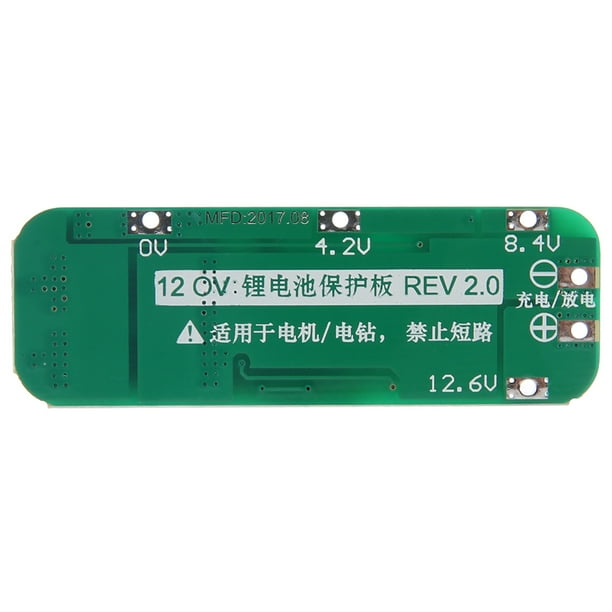 Lithium Battery Protection Board,3S 12.6V 20A Lithium BMS Board S ...