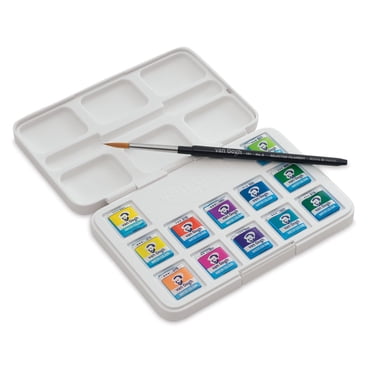 Van Gogh Watercolor Pan Set, 12-Colors, Specialty Selection - Walmart.com