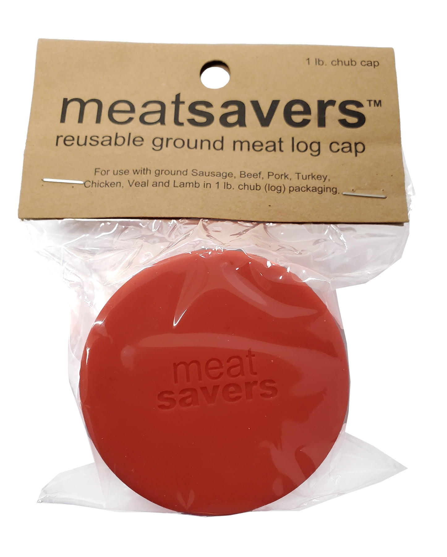 Save Brands Meat Savers Silicone Rubber Meat/Sausage Chub Cap - Walmart.com