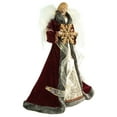 Northlight 18" Lighted Angel in a Dress Christmas Tree Topper - Warm ...