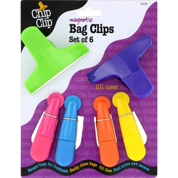 Set de 6 Memo Clips Magneticos Chip Clip 90038 | Bodega Aurrera en línea