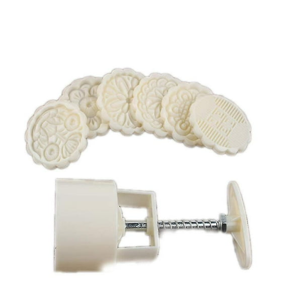 Moon Cake Form Press With Postage Stamps Diy Baking Tool Household Mid ...
