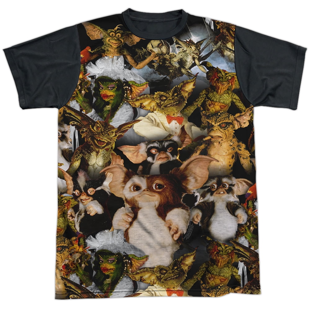 Gremlins 2 Pack Of Gremlins Unisex Adult Halloween Costume Sublimated T ...