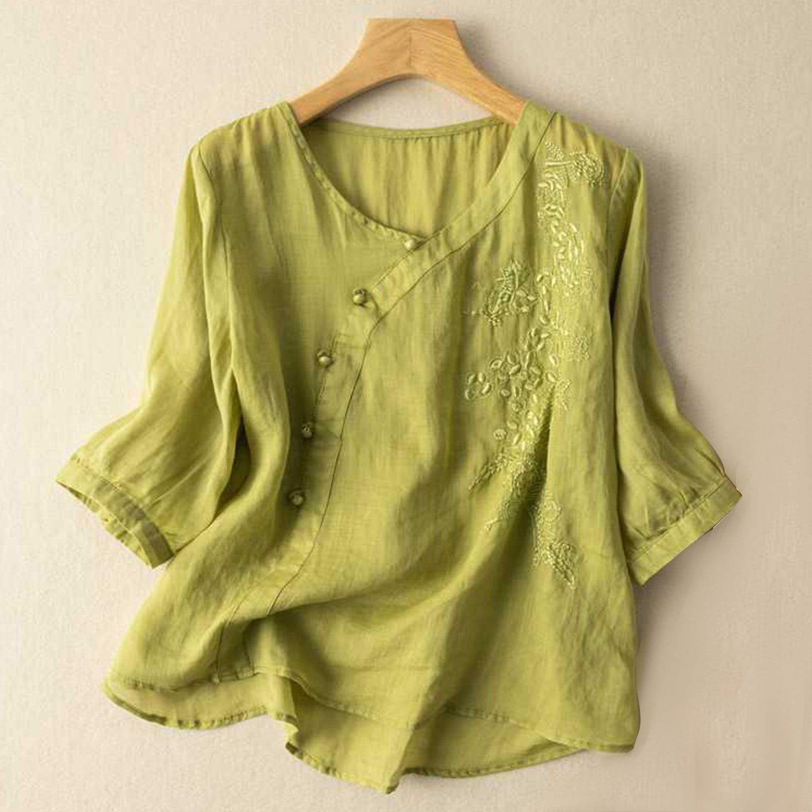 Click here for Jsaierl Plus Size Tops For Women Summer Boho Cotto... prices