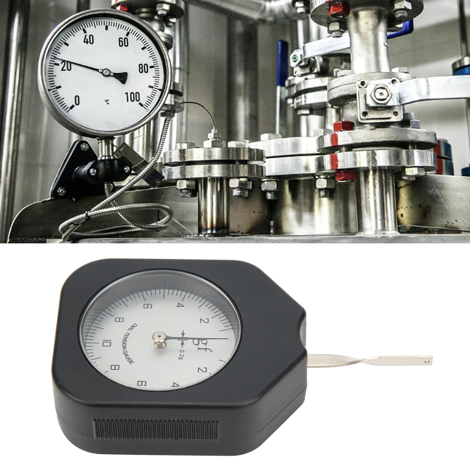 Dial Tension Meter, Handheld Fashionable Appearance Force Gauge For ...