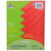 Pacon, PAC101195, Pastel/Bright Cardstock, 250 / Pack, Assorted ...