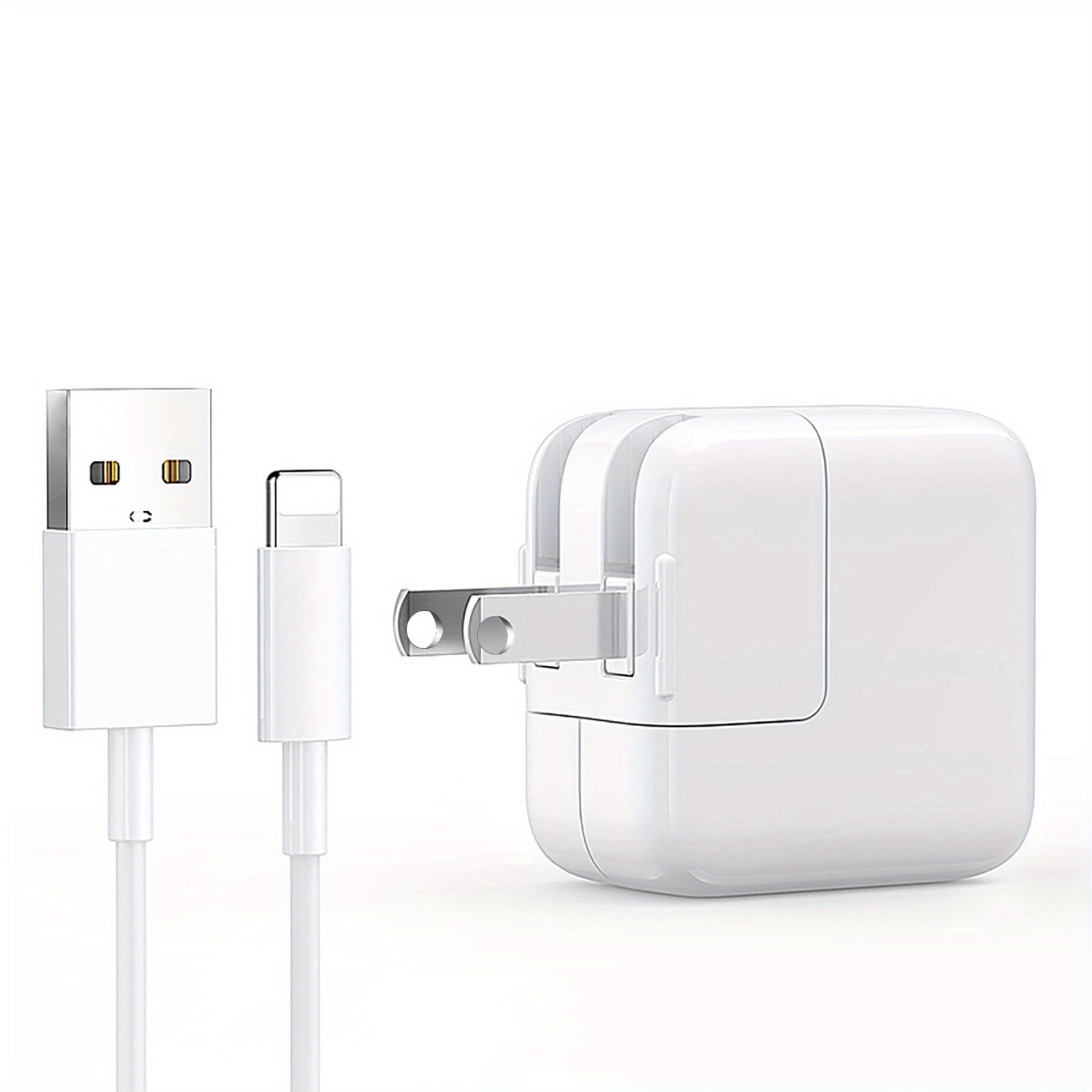 Cargador Rápido Para IPhone 10W Carga Rápida Con Cable De Datos ...