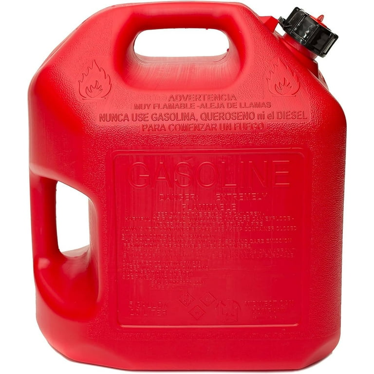 Jerry Cans For Gasoline Midwest Can 5610 Safe-Flo Auto Shut Off 5 ...