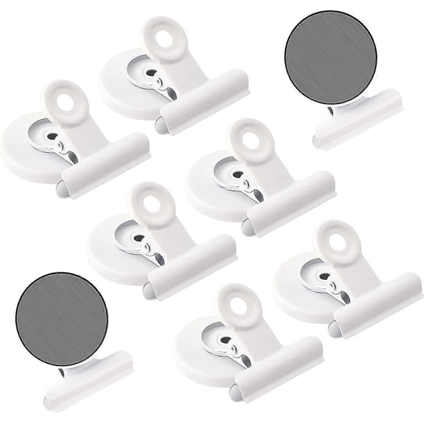 CHAO Paquete de 4 clips magnéticos, clips magnéticos fuertes para ...