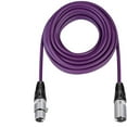 XLR Condenser Microphone Cable, Male to Female Extension Cord, Oxygen ...