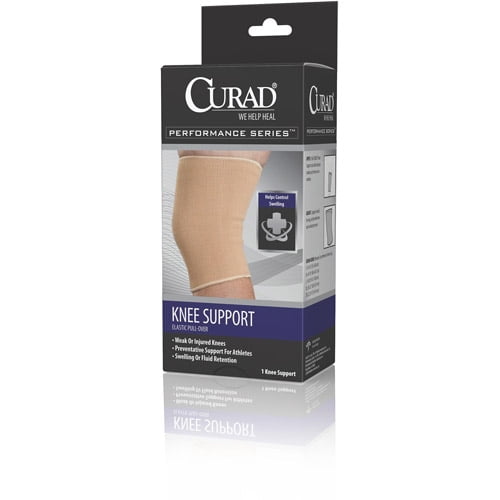 Curad Performance Series Elastic Pull-Over Knee Support - Walmart.com
