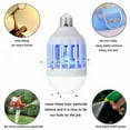 Bug Zapper LED Light Bulb 2 in 1 Mosquito Killer Lamp - Walmart.com