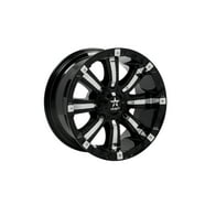 24" Black With Natural Accents 73R Atomic Wheel by RBP (Rolling Big ...