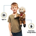 14" Movable Mouth Full Body Hand Puppet - Peach Grandfather Pops ...