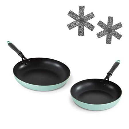 Dash Nonstick Hard Anodized 10 Inch and 12 Inch Fry Pan cookware Set ...