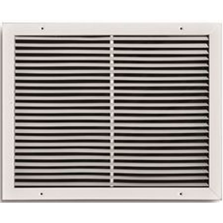 TRUAIRE FIXED BAR TYPE RETURN AIR GRILLE, 30 IN. X 20 IN., WHITE ...