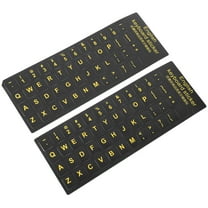 1 Sheet Replacement Keyboard Sticker Keyboard English Letter Decal ...