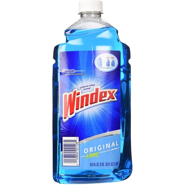 Windex Glass Cleaner - Original - 2 Liter - Walmart.com