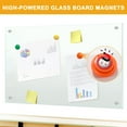 Glass Magnetic Dry Erase Whiteboard 36"x24" for Wall, Frameless White ...