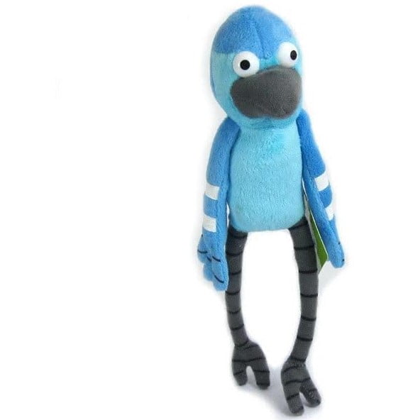 Cartoon Regular Show Mordecai Plush Blue Jays 8" Toy Soft Stuffed ...