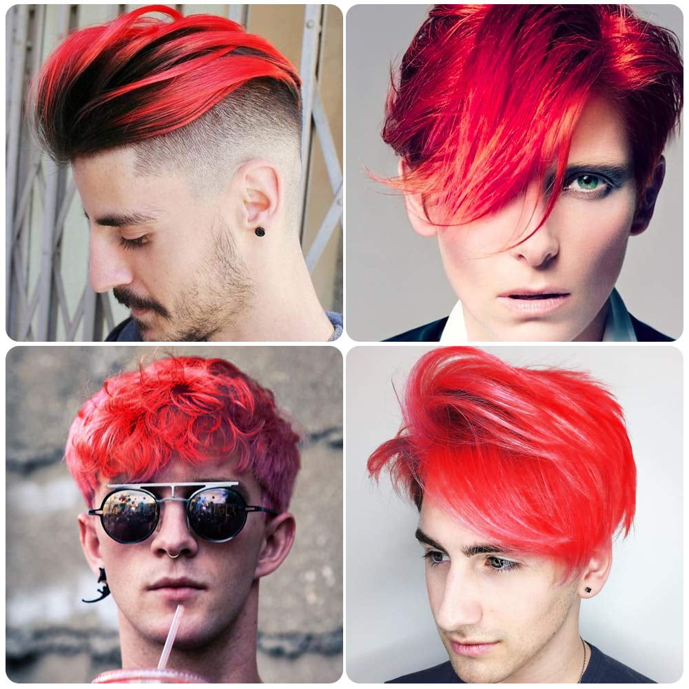 Red Hair Dye Men