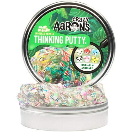 Crazy Aaron's Hide Inside Thinking Putty Play Set - Jumbled Jungle Find ...