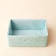 Stackable Woven Paper Rope Baskets 4-Piece Light Green For Closet ...