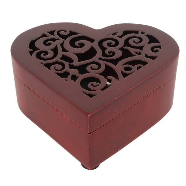 Clockwork Music Box, Heart Shaped Music Box Exquisite Appearance ...