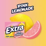 EXTRA Pink Lemonade Sugar-Free LEMON Chewing Gum - 15 Sticks - Walmart.com