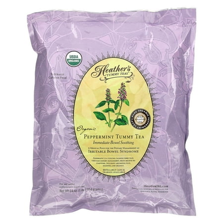 Heather's Tummy Care, Organic Peppermint Tummy Tea, Immediate Bowel ...