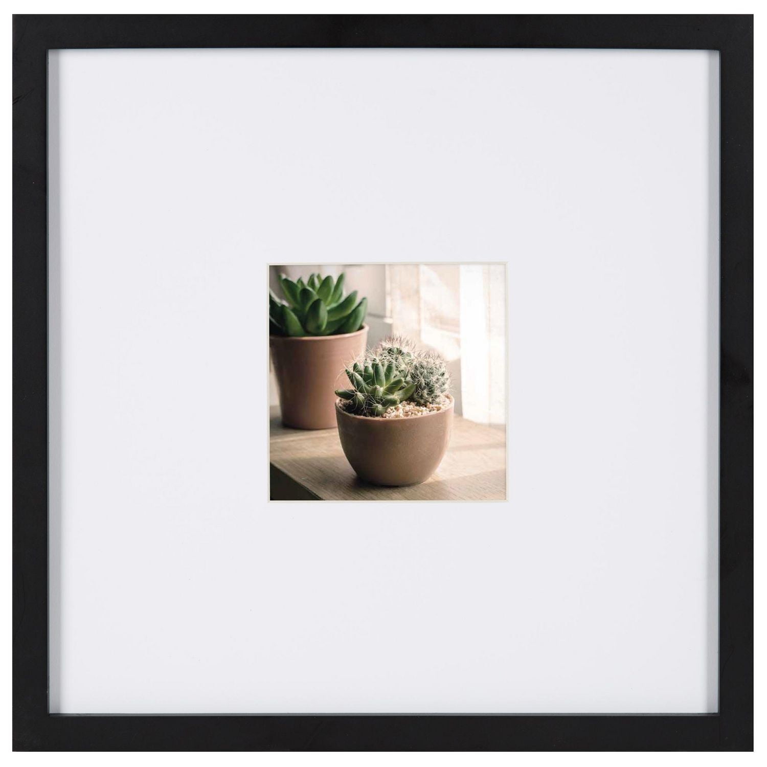 Click here for Hometrends Gallery Black Picture Frame 13 X 13 Mat... prices