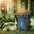 CAMPARK Solar Trail Camera 85MP 4K 2200mAh Built-in Lithium Battery ...