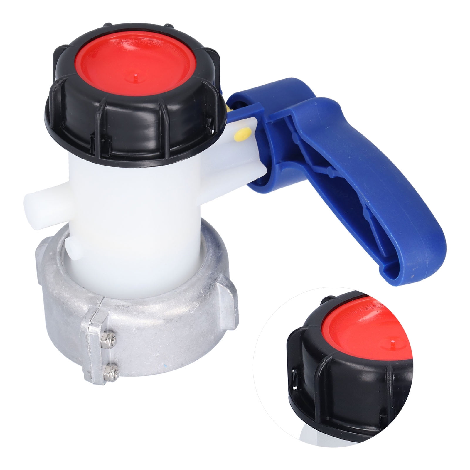 Conector de agua para tanque IBC, grifo de válvula de mariposa Válvula ...