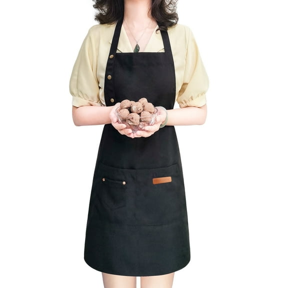 Black XL Chef Apron - Walmart.com