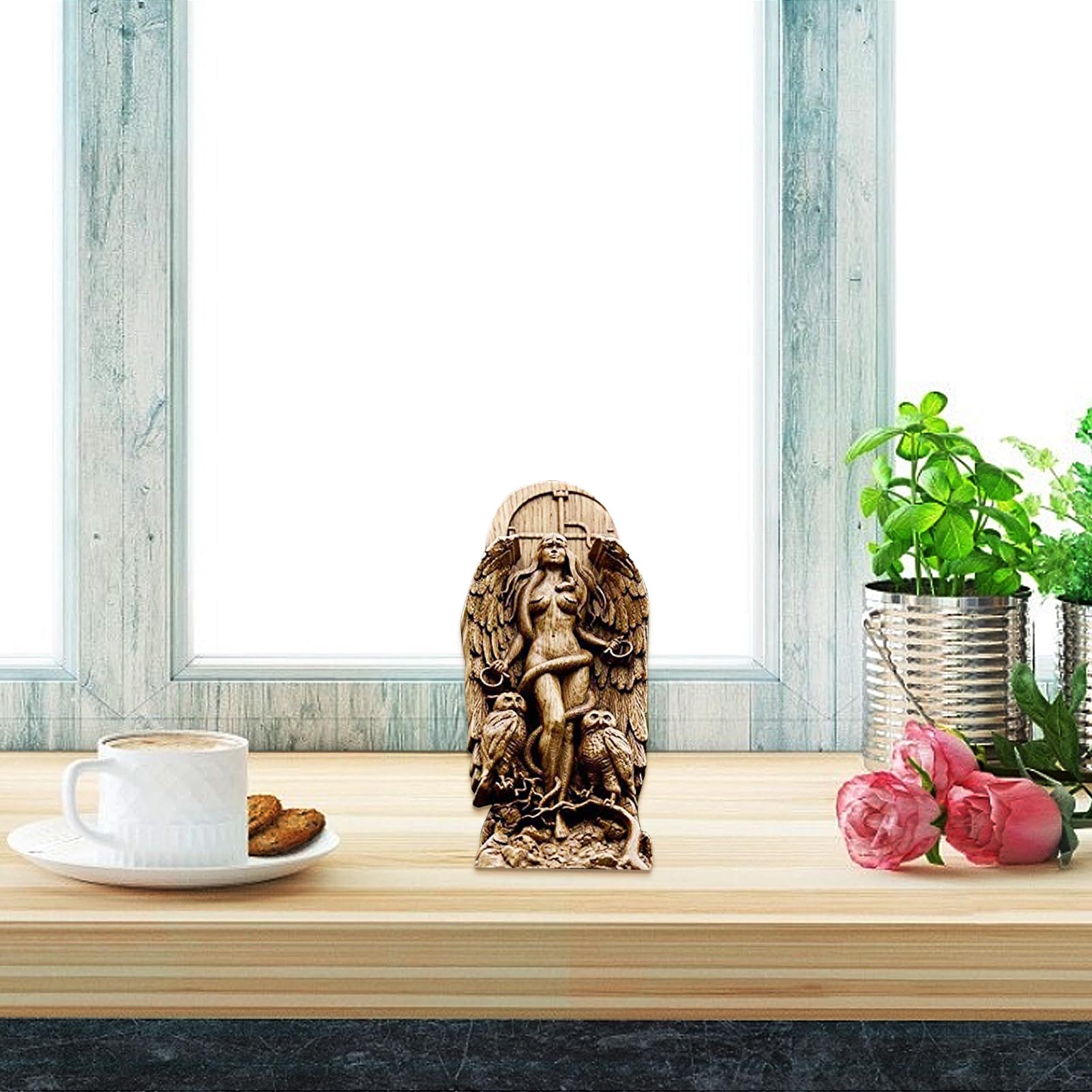 Buy PIX-LINK Goddess Resin Statue Gaia/Hecate/Lilith God Altar ...