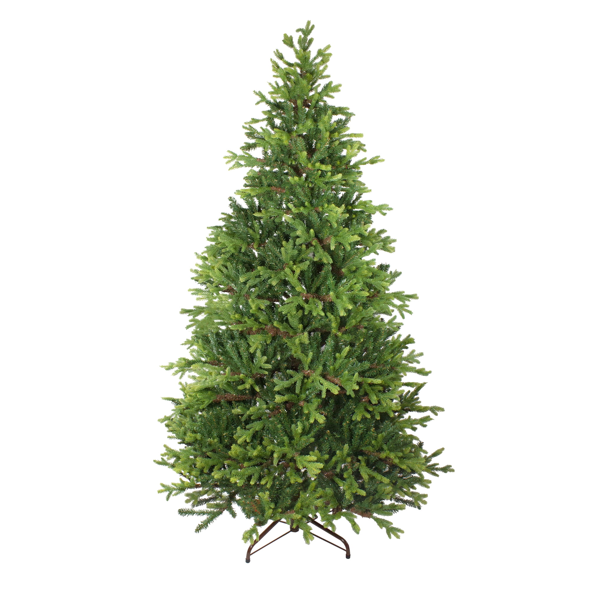 7' Two Tone Mixed Pine Artificial Christmas Tree - Unlit - Walmart.com