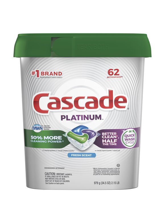 Cascade Dishwasher Pods in Cascade - Walmart.com