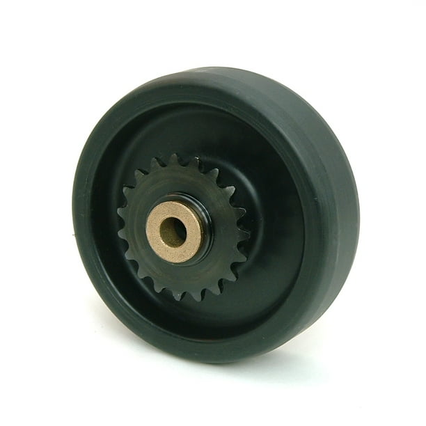 5-inch Plastic Drive Wheel with 19-Tooth Sprocket - Walmart.com ...