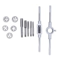 BIMZUC 12-Piece Drill Tap and Die Wrench Set, High Speed Steel Manual ...