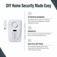 Free Shipping! SABRE Motion Sensor Alarm and Door Window Alarms White ...