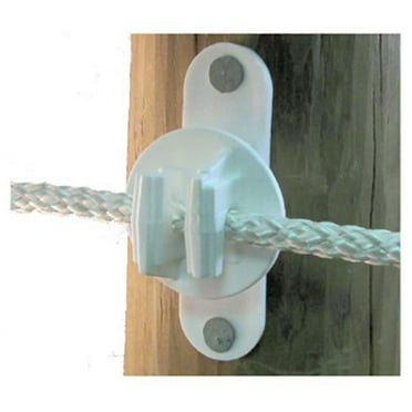 Zareba Black Plastic Roller Insulator for Wood Posts – 10 Pack ...