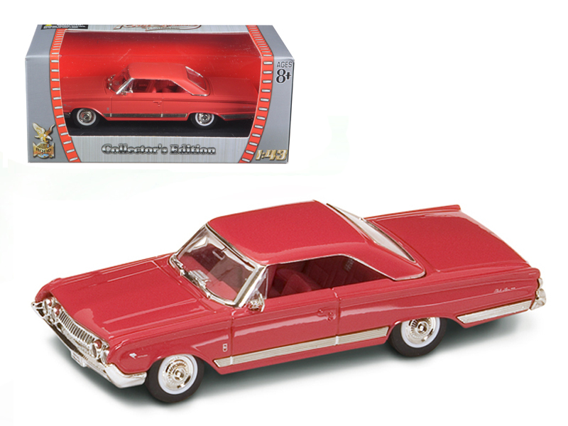 1964 Mercury Marauder Red/Cinnamon 1/43 Diecast Model Car by Road ...