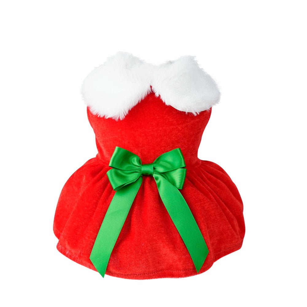 Click here for Choks Chok Christmas Dog Dresses Costume Santa Pup... prices