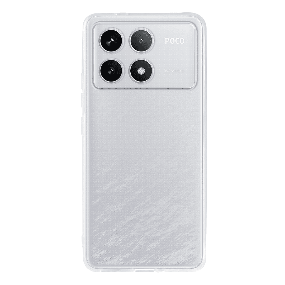 Funda transparente Compatible con Xiaomi Poco F6 Pro INSTACASE Uso rudo ...