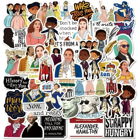 Hami_lton Stickers| 50 Pack | Vinyl Waterproof Stickers for Laptop ...