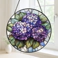 Decorative Botanical Lilac Glass Suncatcher - Walmart.com